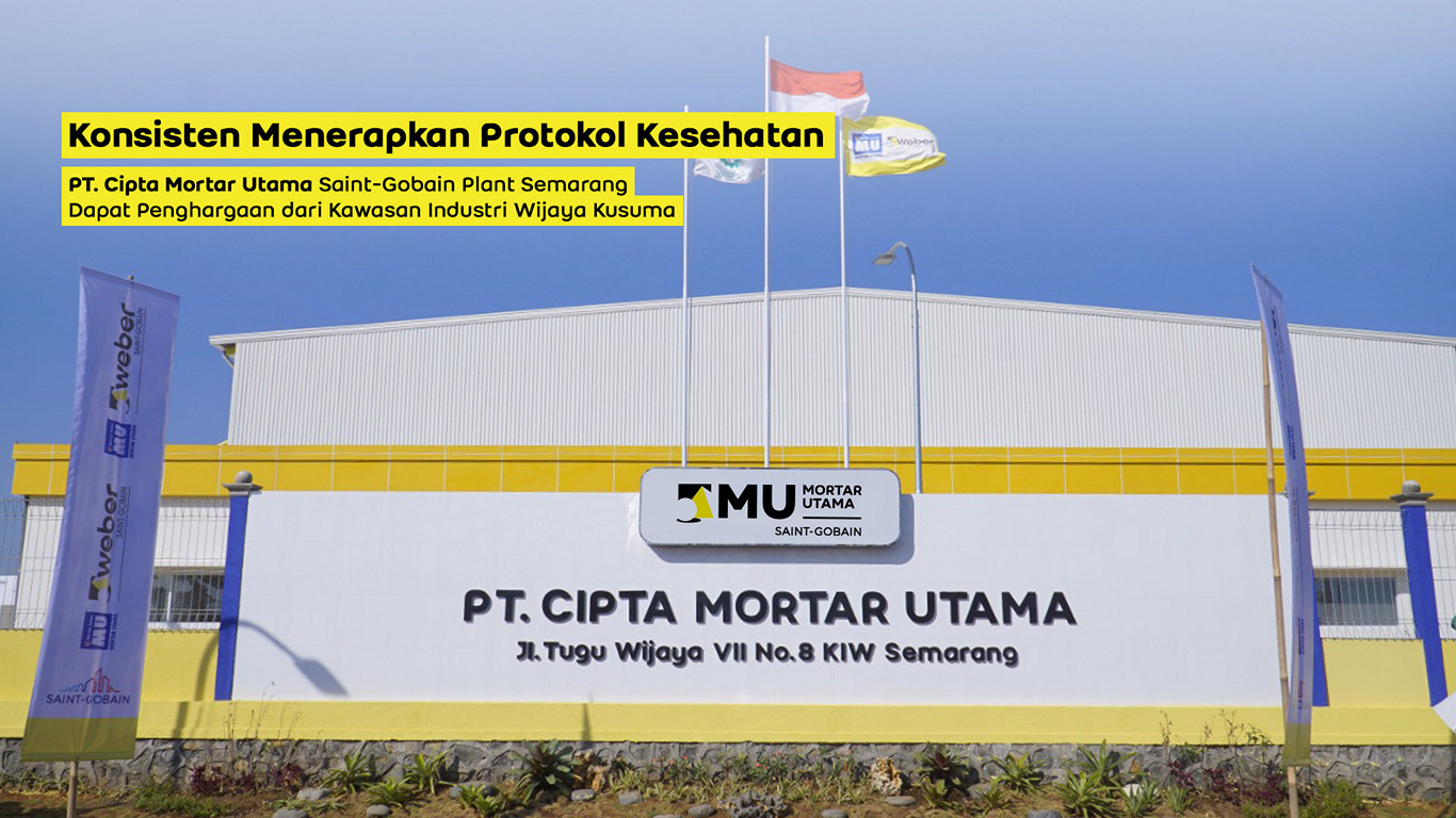 Konsisten Menerapkan Protokol Kesehatan PT. Cipta Mortar Utama Saint ...